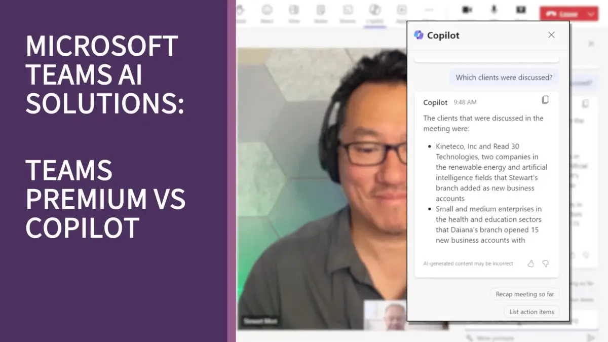 Microsoft Teams AI Solutions: Teams Premium vs. Copilot / AvaxHome