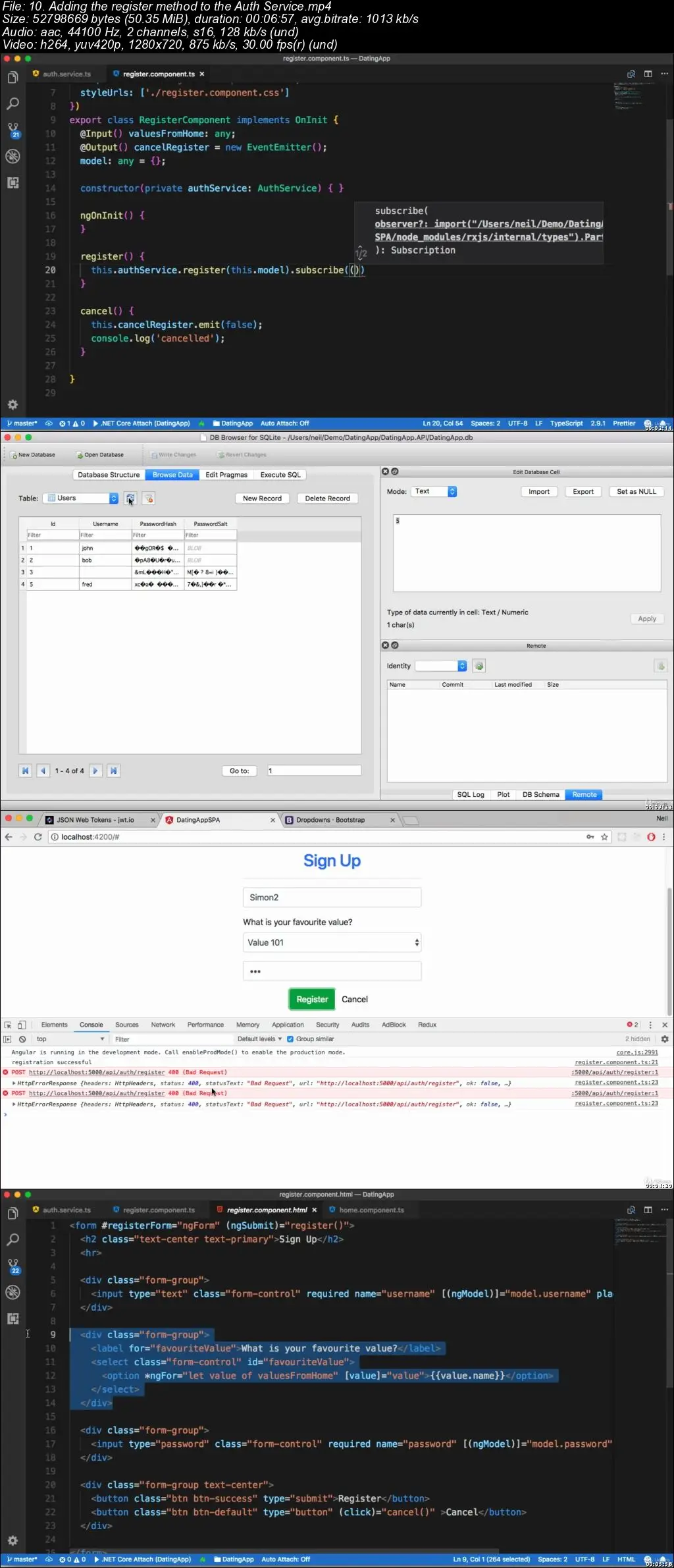 Build An App With Aspnet Core And Angular From Scratch