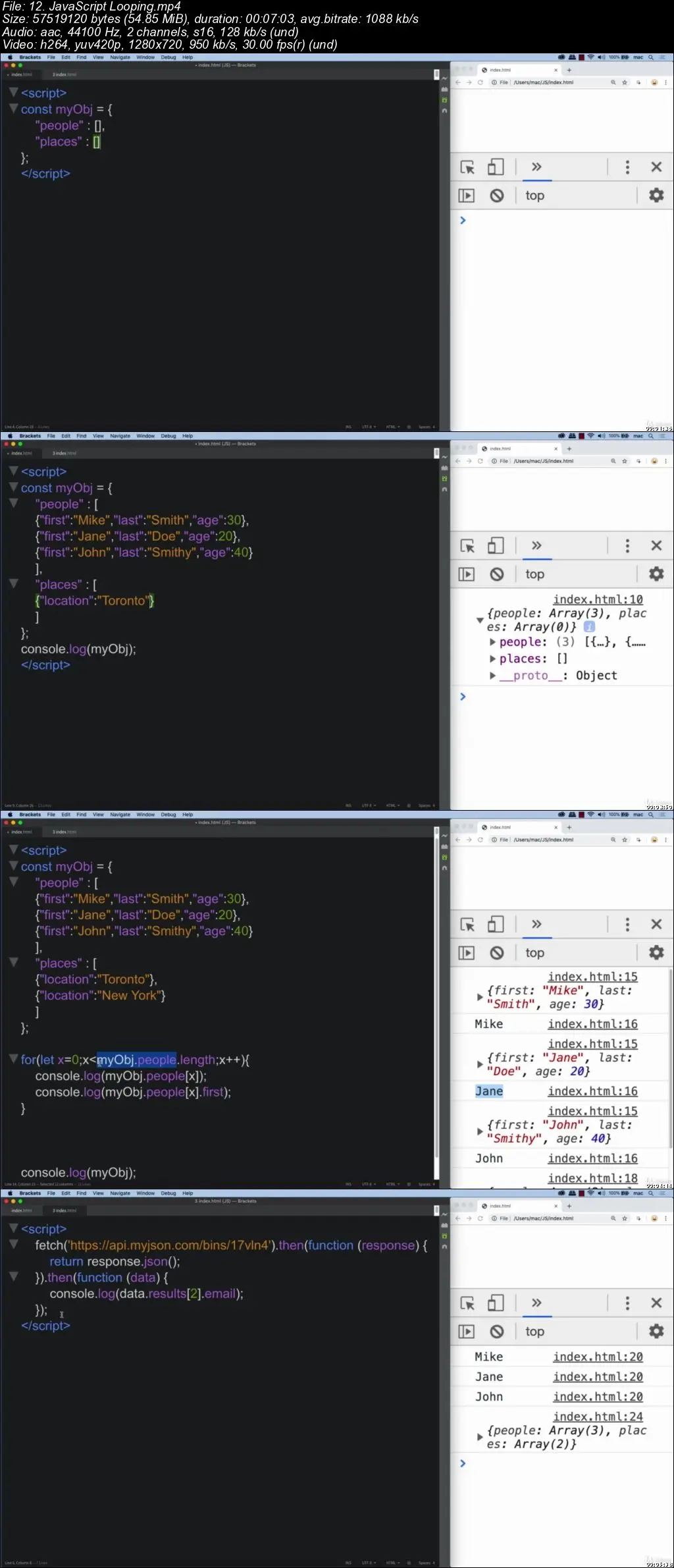 JavaScript AJAX JSON API For Beginners AvaxHome
