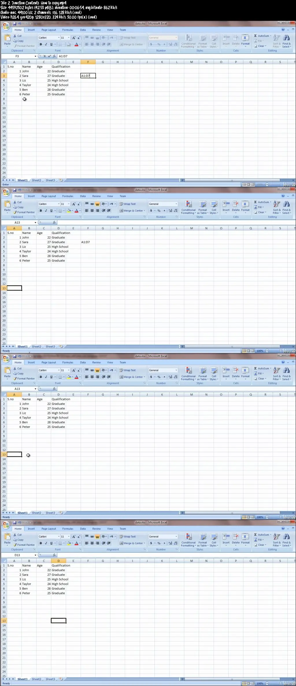 Python Excel Read Write Copy Search Excel Files OpenPyXL Updated 