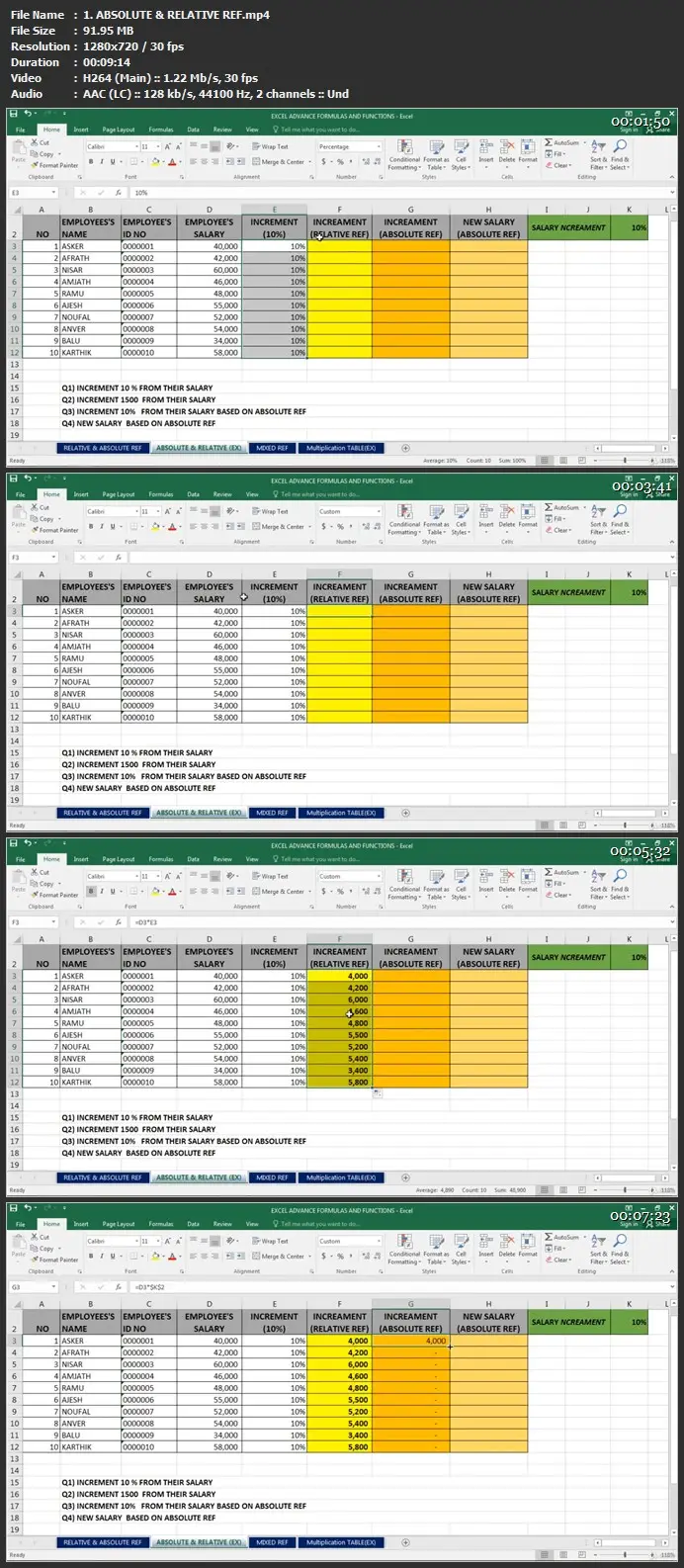 Advanced Microsoft Excel Formulas Functions Course 2021 AvaxHome