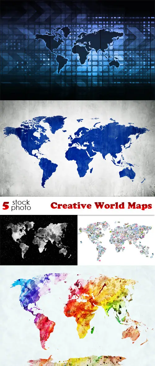 Photos - Creative World Maps / AvaxHome