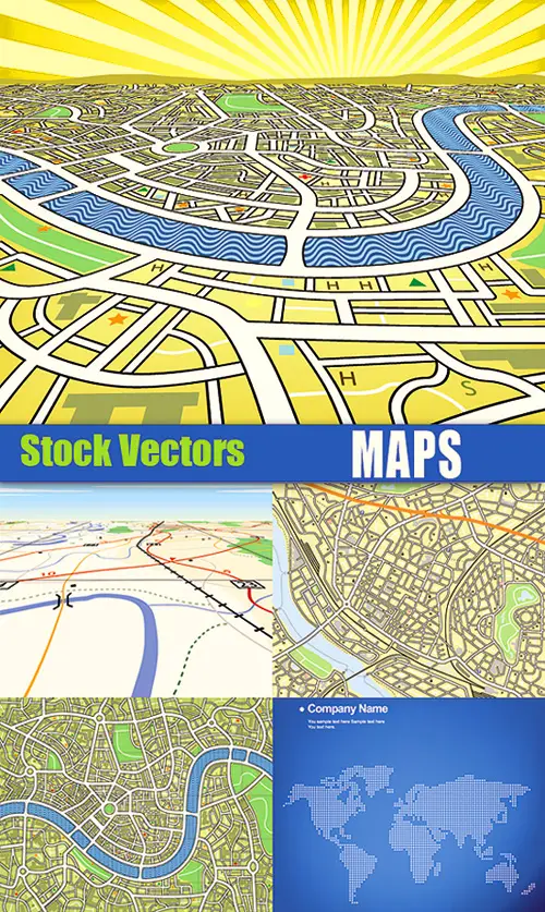 Stock Vectors - MAPS / AvaxHome