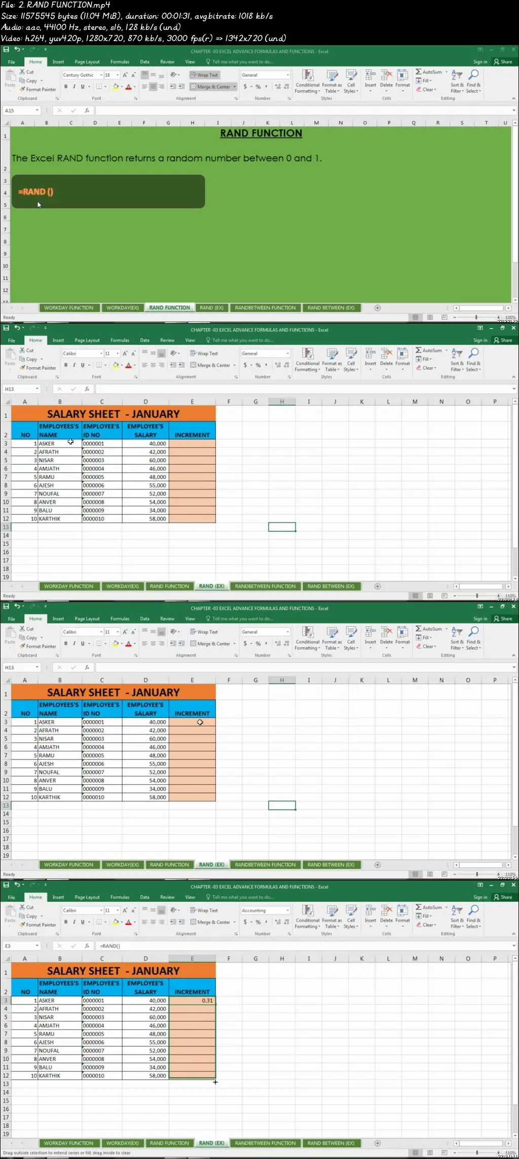 Advanced Microsoft Excel Formulas Functions AvaxHome