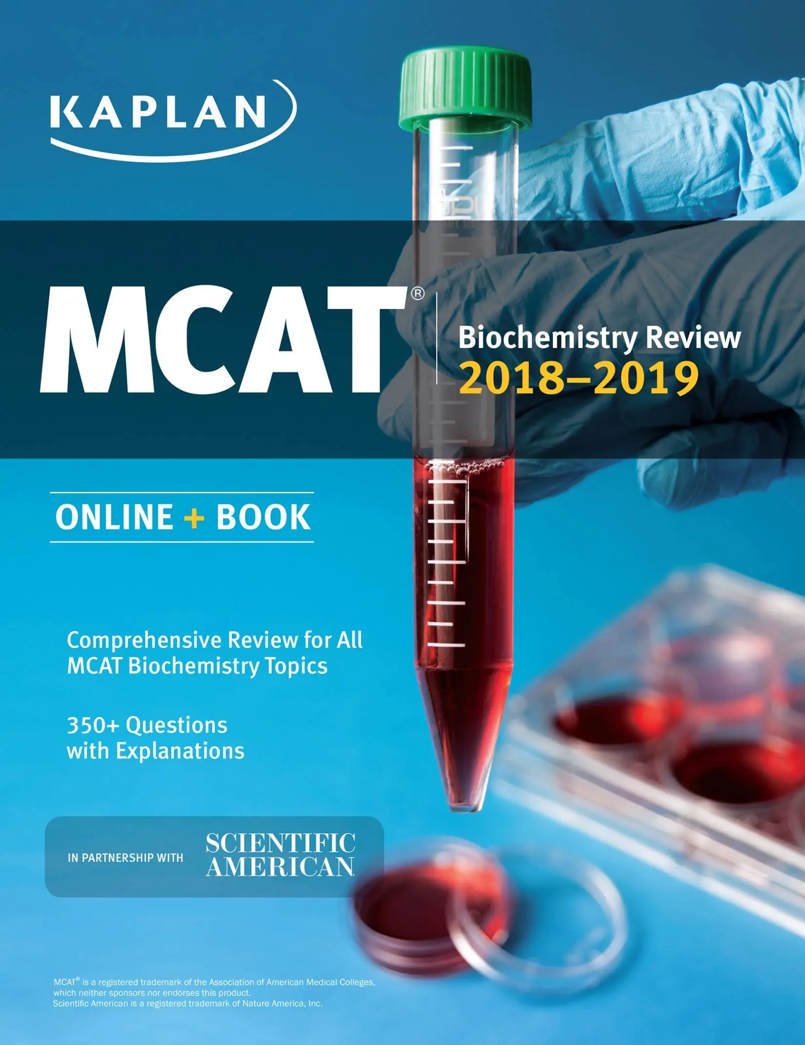 MCAT Biochemistry Review 2018 2019 Online Book Kaplan Test Prep