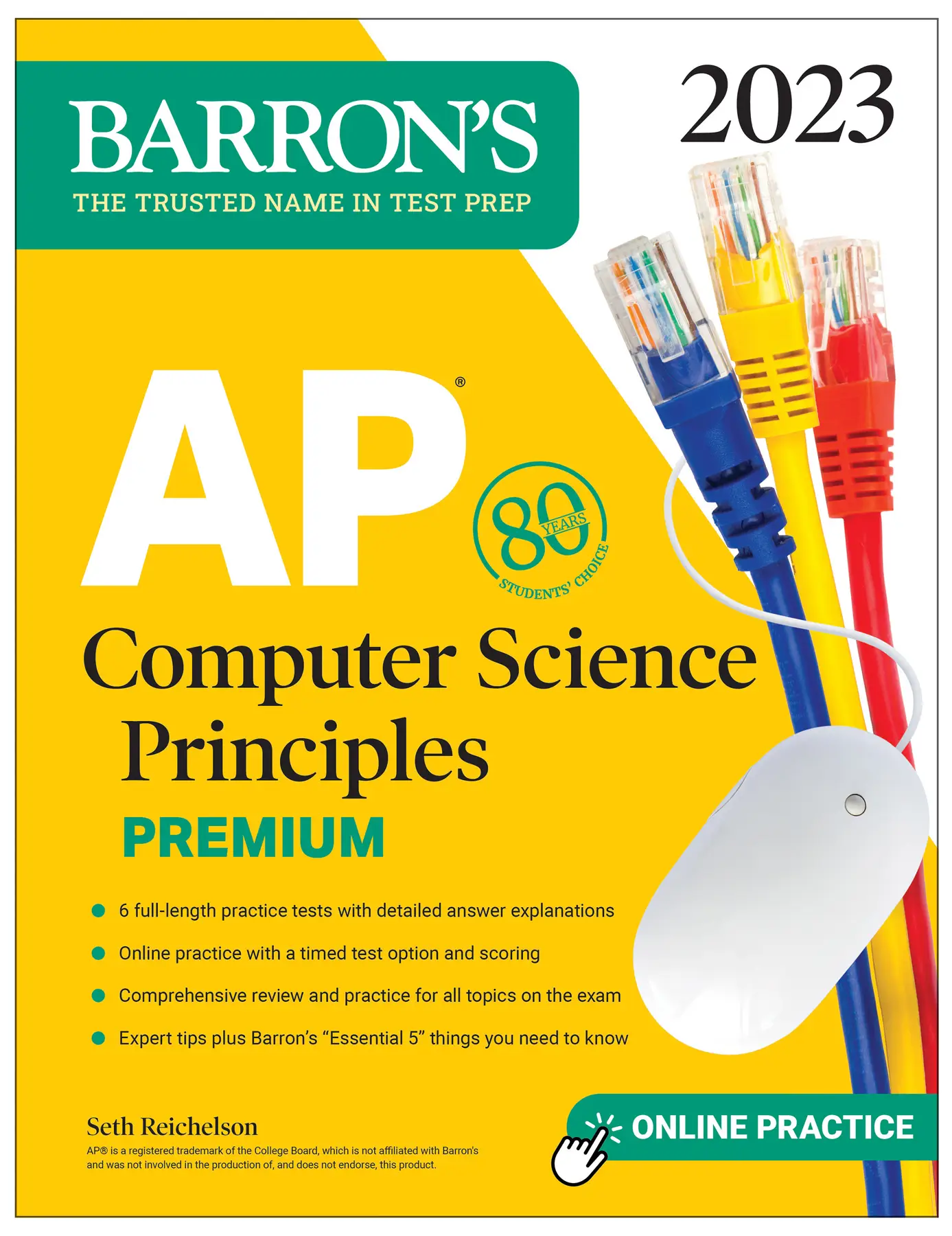 AP Computer Science Principles Premium 2023 6 Practice Tests Comprehensive Review Online 