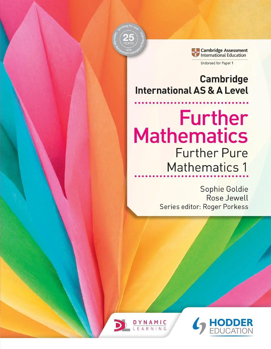 Cambridge International AS A Level Further Mathematics Further Pure