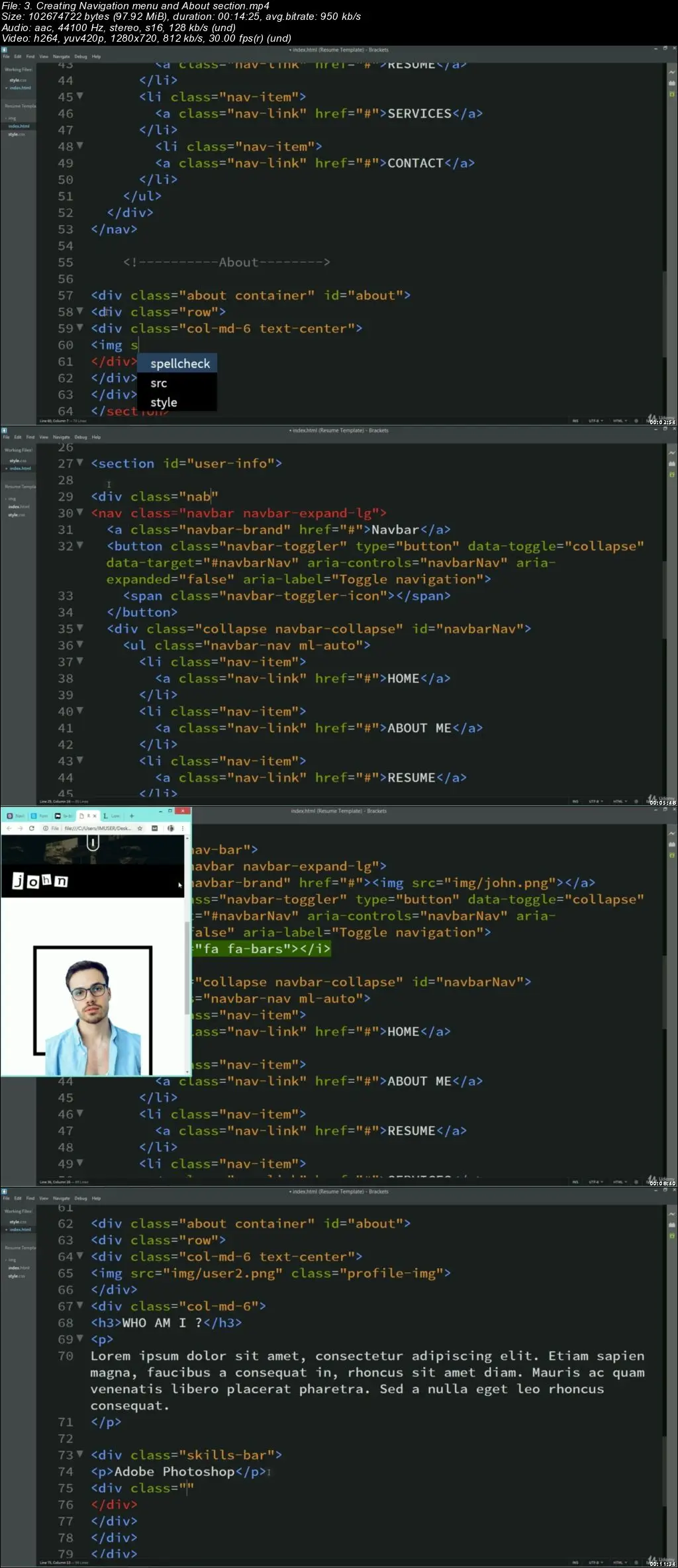 Create Modern Website Using HTML CSS And Bootstrap AvaxHome