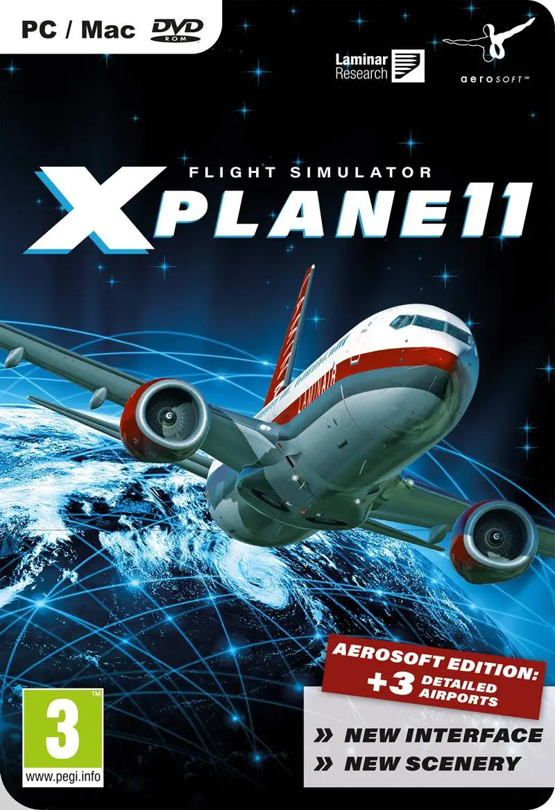 X Plane 11 2017 With Global Scenery DLC AvaxHome