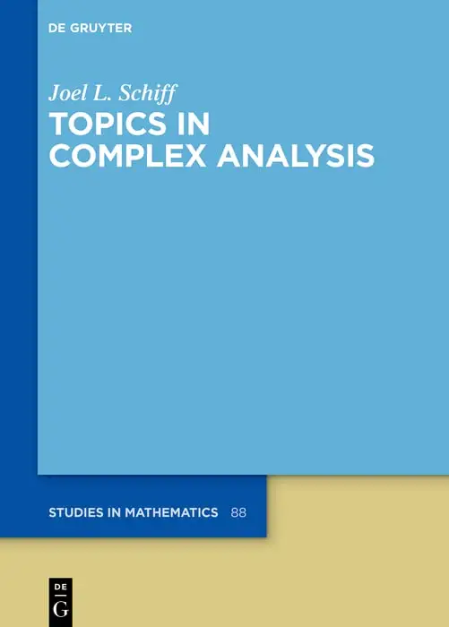 Topics In Complex Analysis AvaxHome topics-in-complex-analysis-avaxhome