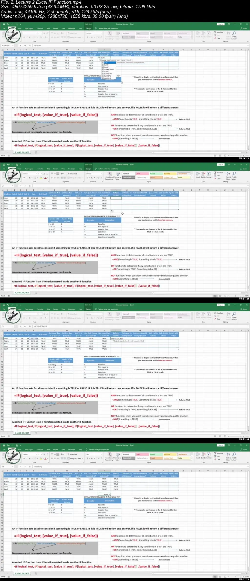 Microsoft Excel Top 8 Functions With Examples AvaxHome