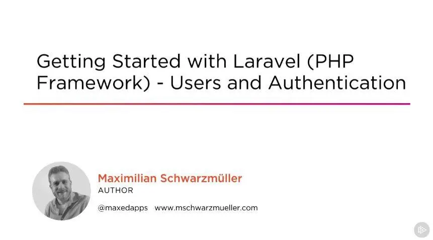 Getting Started With Laravel Php Framework Users And