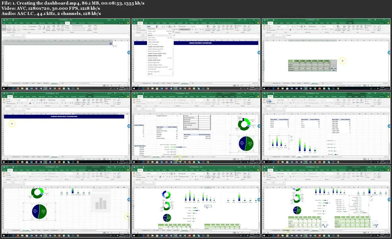 Building Dynamic Interactive Human Resource Dashboard Excel AvaxHome building-dynamic-interactive-human-resource-dashboard-excel-avaxhome