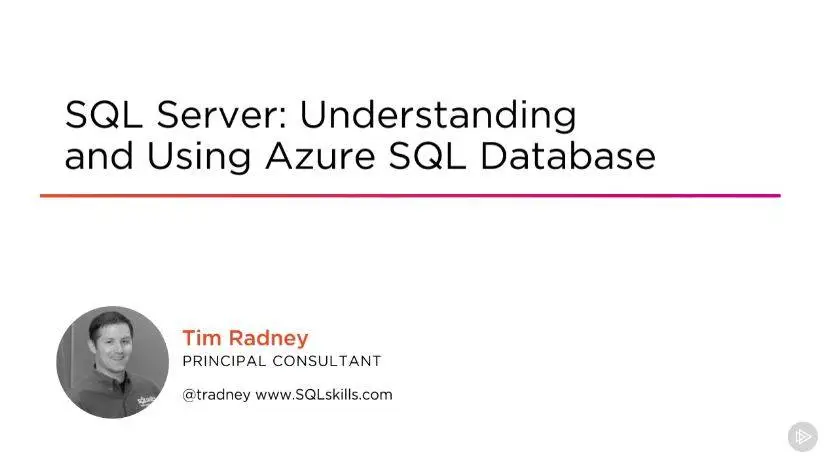 Sql Server Understanding And Using Azure Sql Database