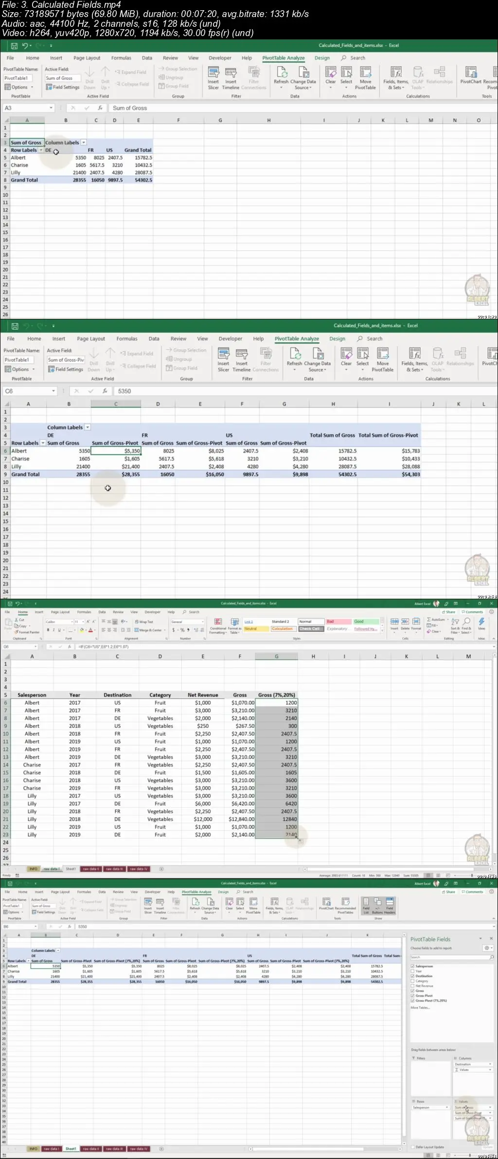 Excel Pivot Tables Master Data Analysis And Dashboards AvaxHome